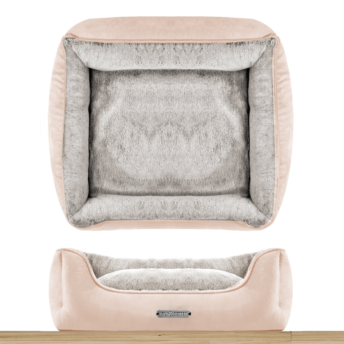 pink ferret leather sofa bed