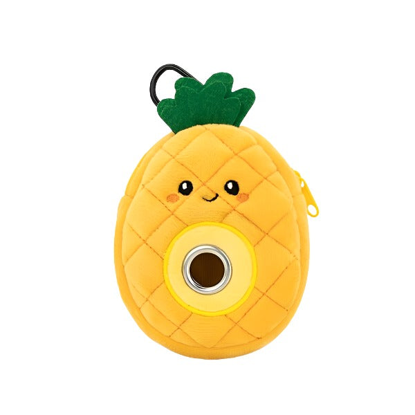 pineapple poop bag holder