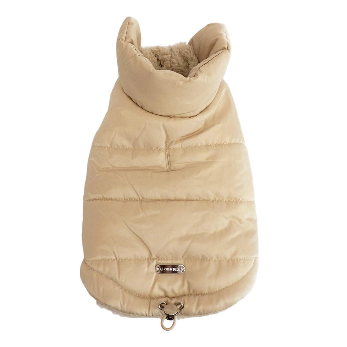 snow puffer jacket - beige